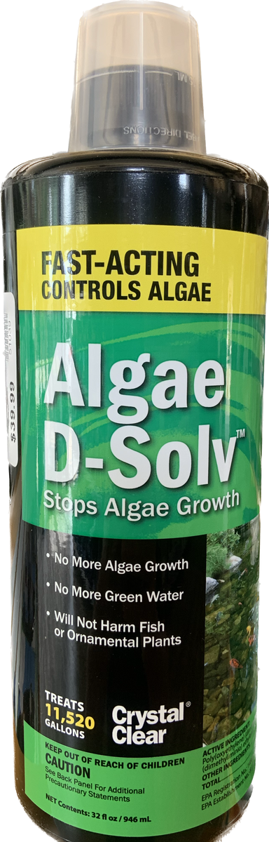 Algae D-Solv, 32 oz – Economy Aquatic Gardens